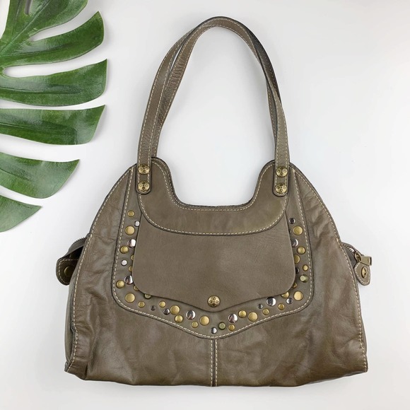 Patricia Nash | Bags | Patricia Nash Ergo Studded Shoulder Bag Satchel ...